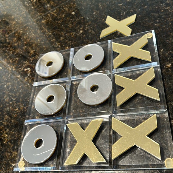 Accents | Acrylic Tic Tac Toe | Poshmark